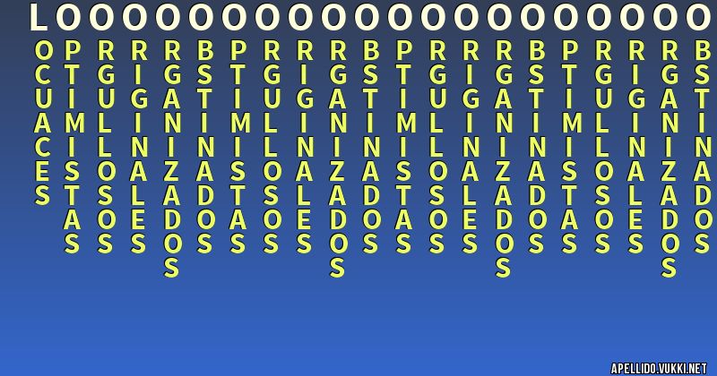 Significado del apellido looooooooooooooooooooo - Significados de los ...