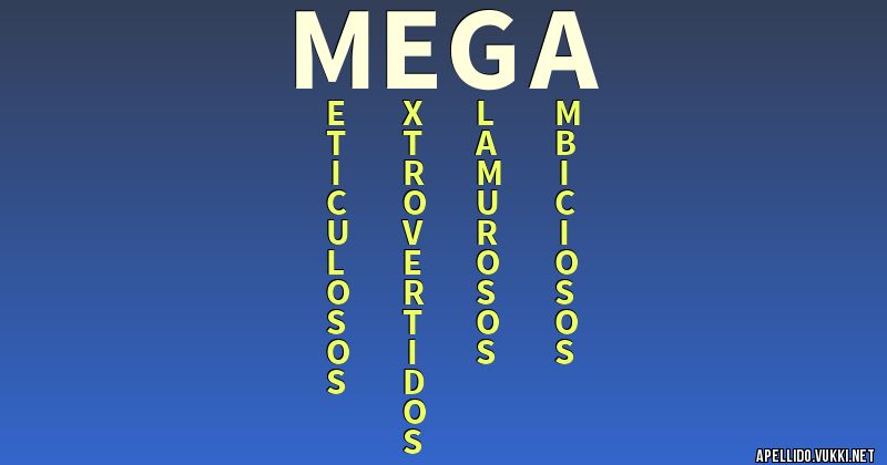 Significado del apellido mega - Significados de los apellidos