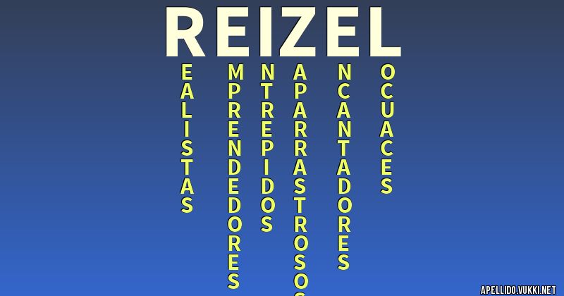 Significado del apellido reizel - Significados de los apellidos